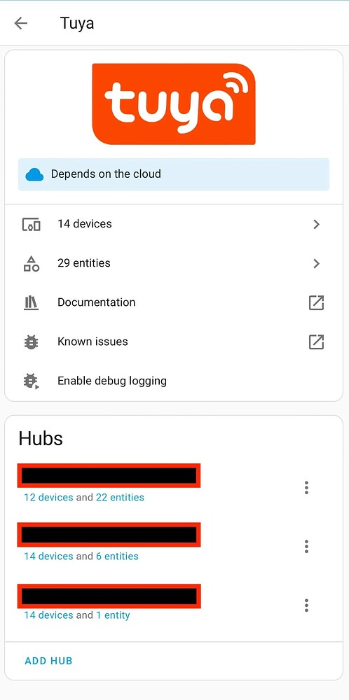 Help! Three Tuya Hubs? - Third party integrations - Home Assistant ...