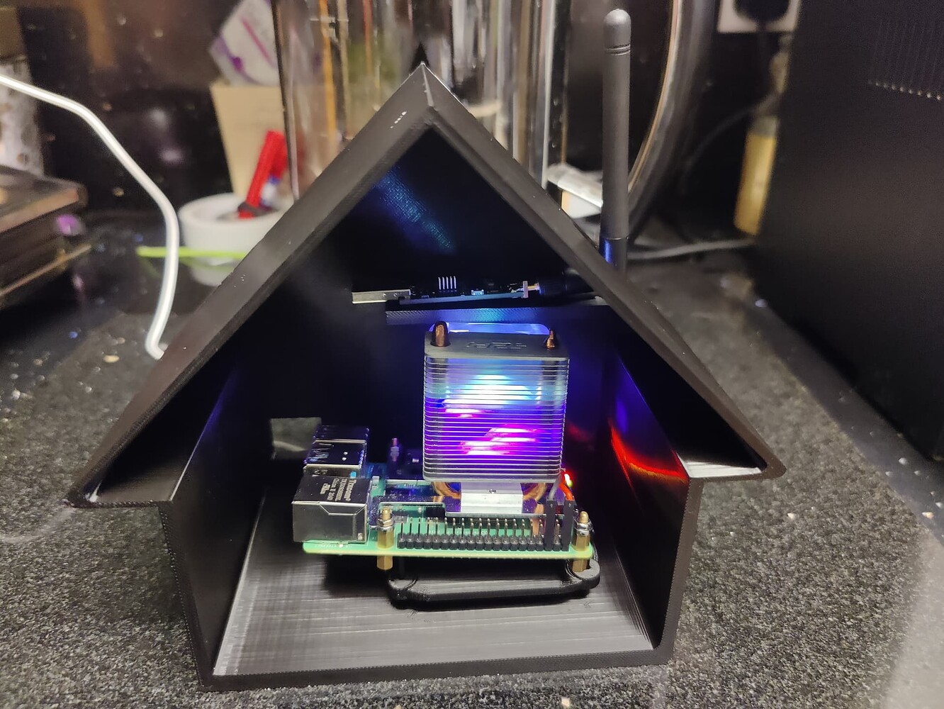 Turned the Home assistant logo into a case - Share your Projects ...