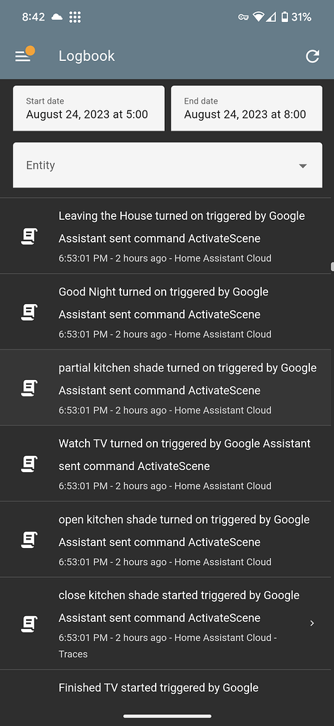 Google Assistant commands suddenly executing multiple scripts ...