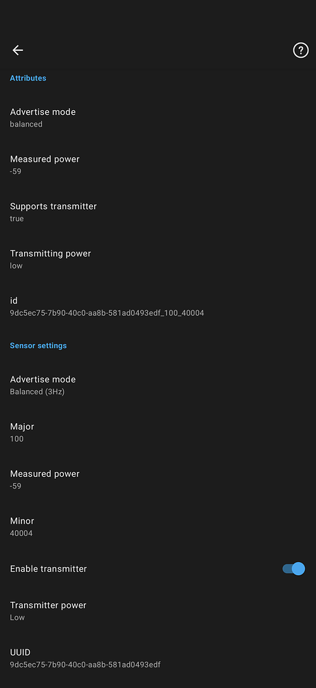HA Companion App BLE intermittent transmitter - Home Assistant ...