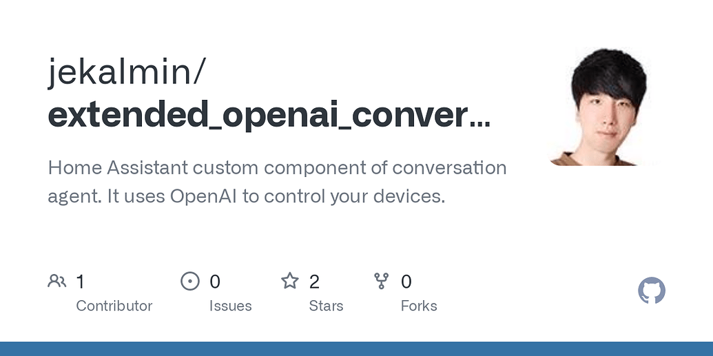 [Custom Component] extended_openai_conversation: Let's control entities via ChatGPT - Custom ...