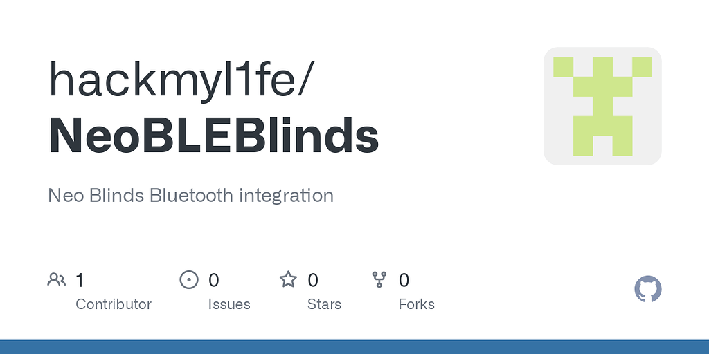 Neo Blinds Bluetooth integration - Custom Integrations - Home Assistant ...