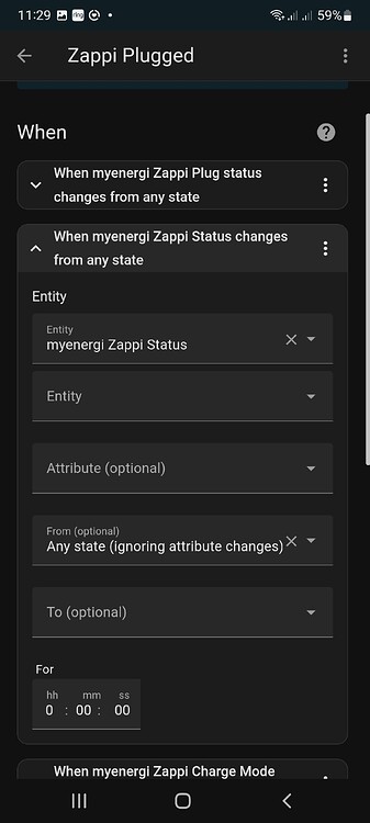 Trigger Home Assistant Actionable Notifications By Connecting Ev Myenergi Zappi Third Party