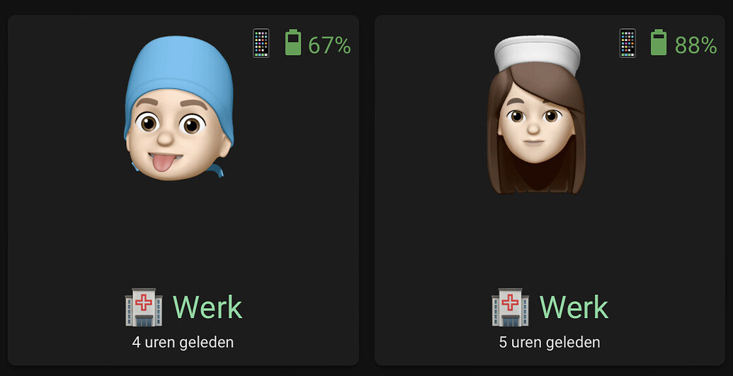 Use battery icon from the HA app battery sensor on a custom button card ...