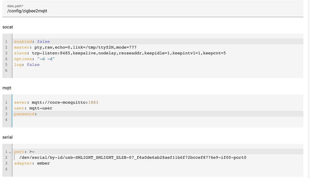 Zigbee2mqtt configuration - Zigbee - Home Assistant Community