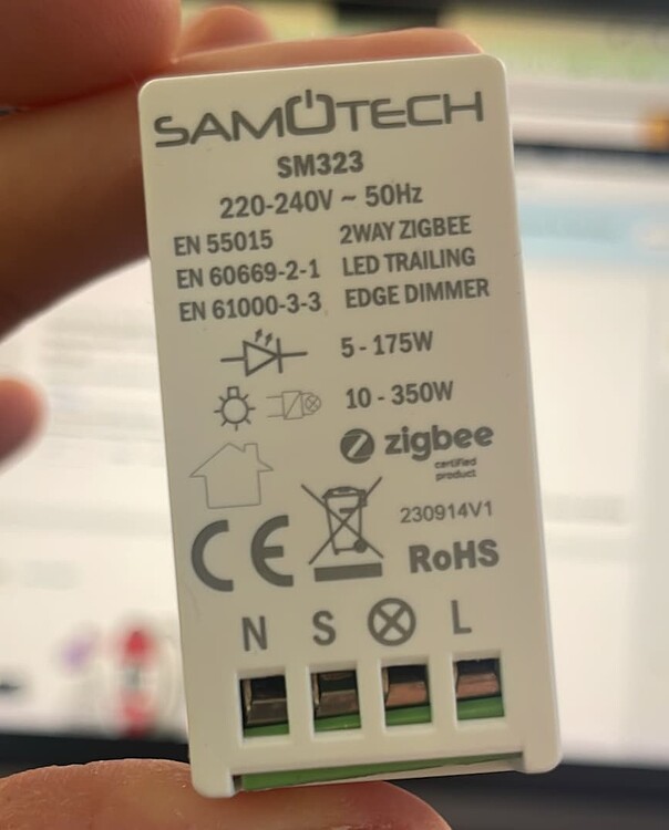 First look: Samotech SM323 v2 - Hardware - Home Assistant Community