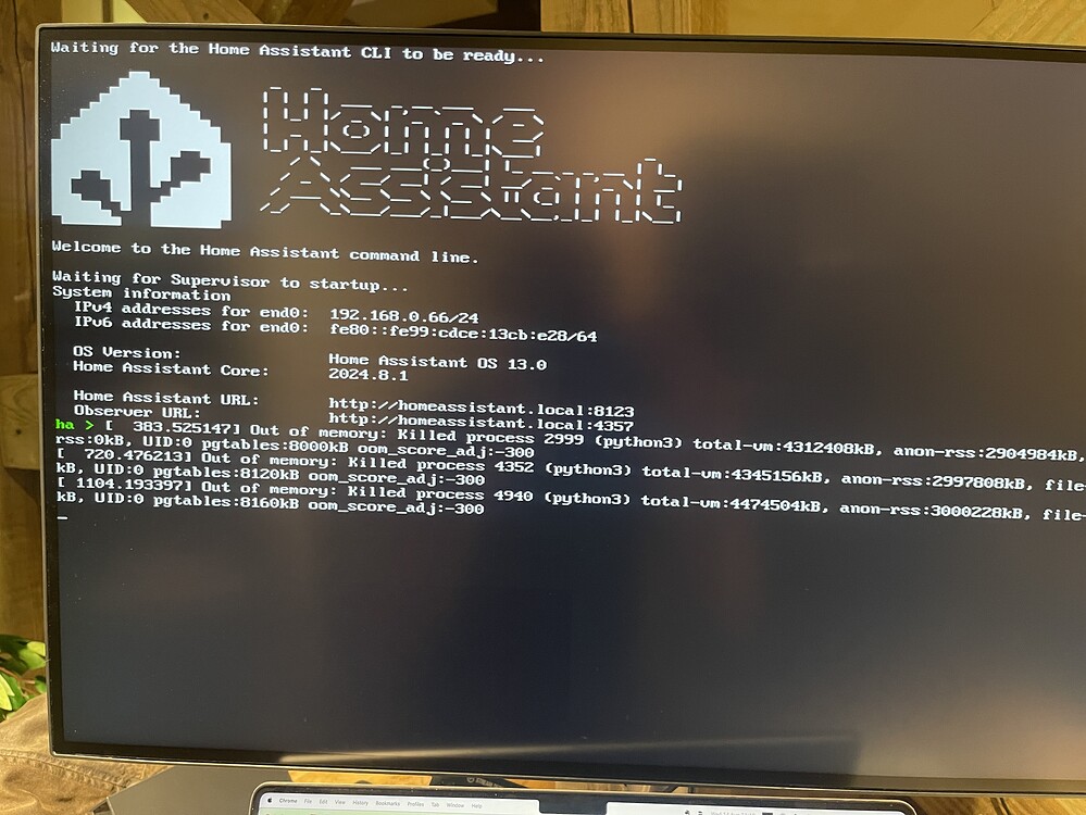 Home Assistant Fails To Start With 503 Error After Creating An
