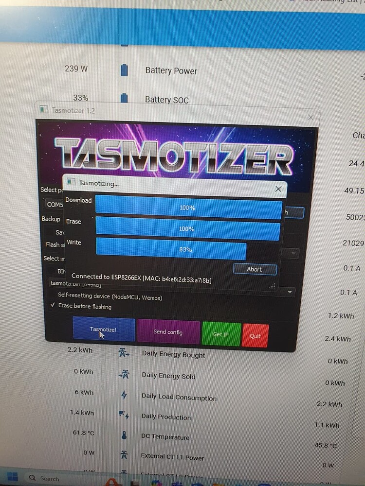 Sonoff S31 Over the Air Tasmota Flashing - Third party integrations ...