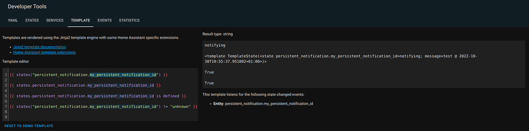 Checking state of persistent notifications - Home Assistant Community