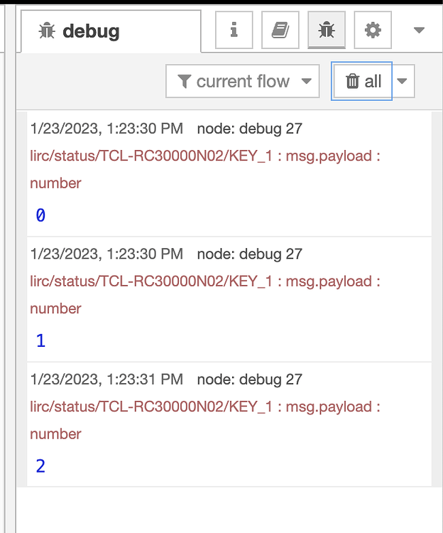 Issue with node-red and mqtt -- sees items with # but not some specific topics (SOLVED.. in 2nd ...