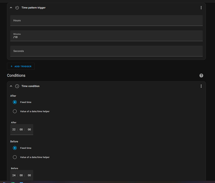 Time Trigger Help Configuration Home Assistant Community