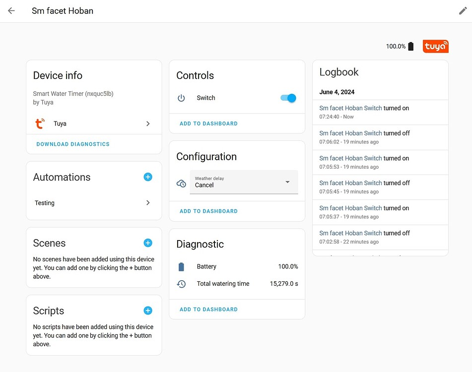 Help request: Tuya Device Switch is Visible but not Controllable - Third party integrations ...