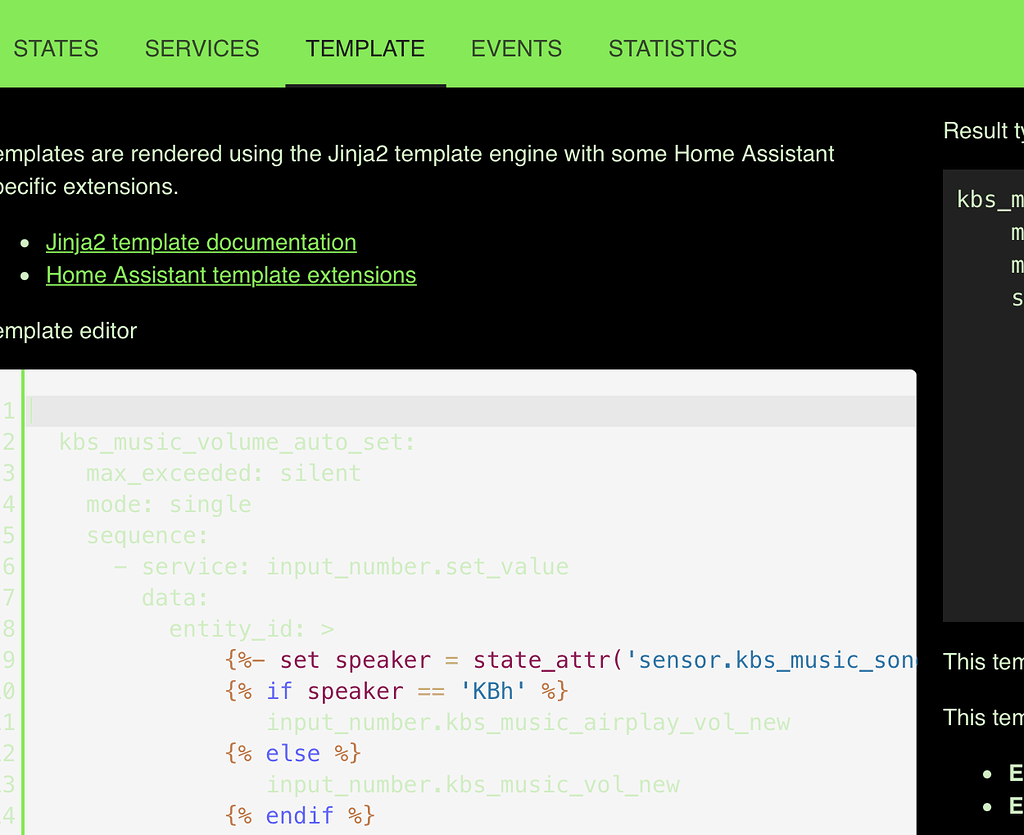 Changing colour of template editor background - Frontend - Home ...