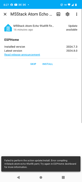 Atom echo error in esphome - ESPHome - Home Assistant Community