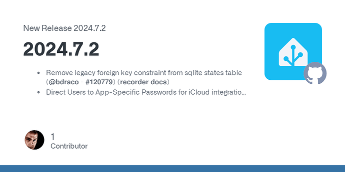 PSA: 2024.7 recorder problems - Configuration - Home Assistant Community