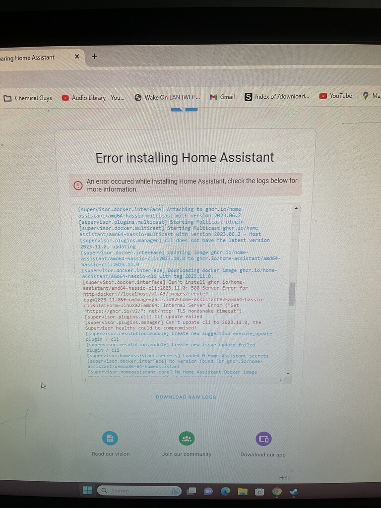 Webpage 8123 connection refused - Home Assistant OS - Home Assistant Community