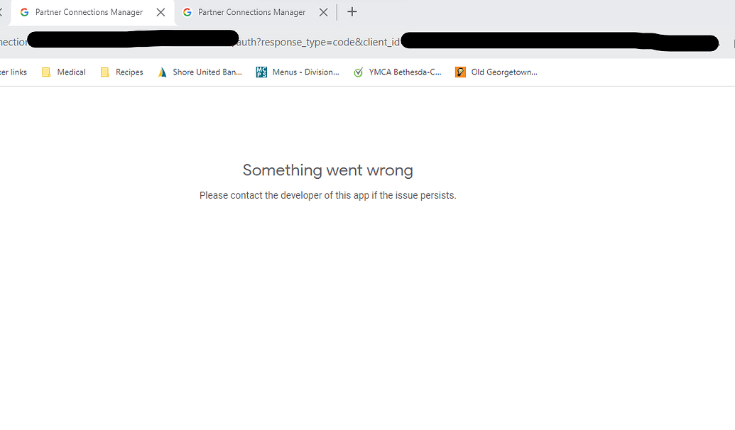Nest Integration -- Access Blocked: Authorization Error - Third party ...