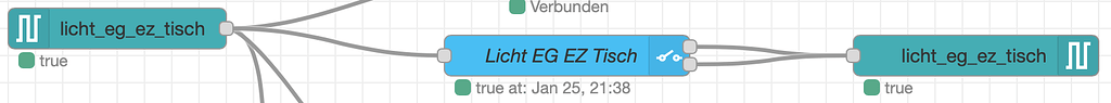 Node-red and a plc(S7) connector btw. create an entity (switch) with a ...