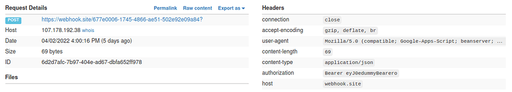 API - Google apps scripts call being detected as a reverse proxy despite no apparent proxy ...