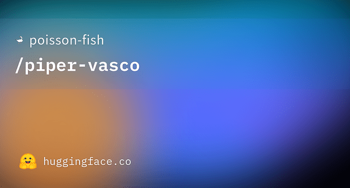 Collections of Pre-trained Piper Voices - Voice Assistant - Home Assistant Community