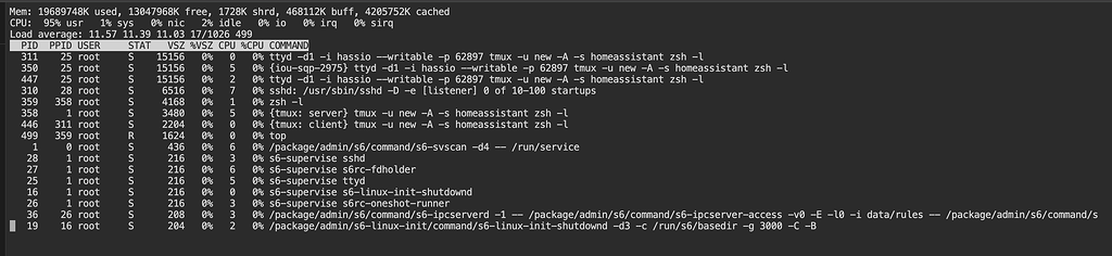 High processor use and temperature - Configuration - Home Assistant ...