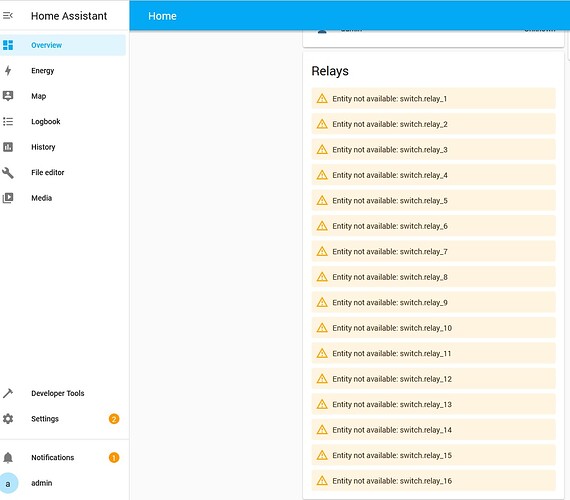 Modbus Tcp Not Updating Switches Entity Not Available Third Party