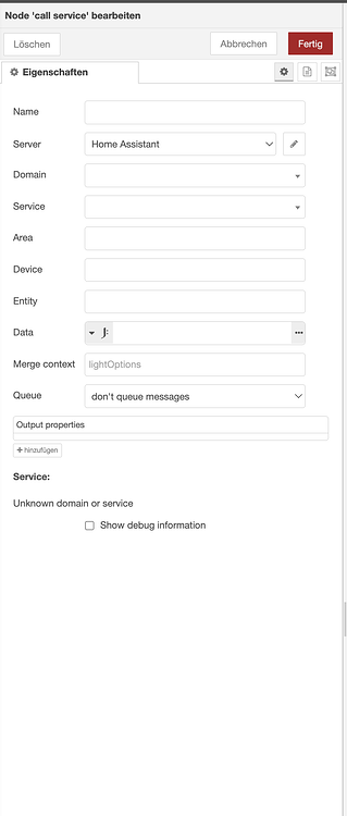 Problem with call-service node - Node-RED - Home Assistant Community