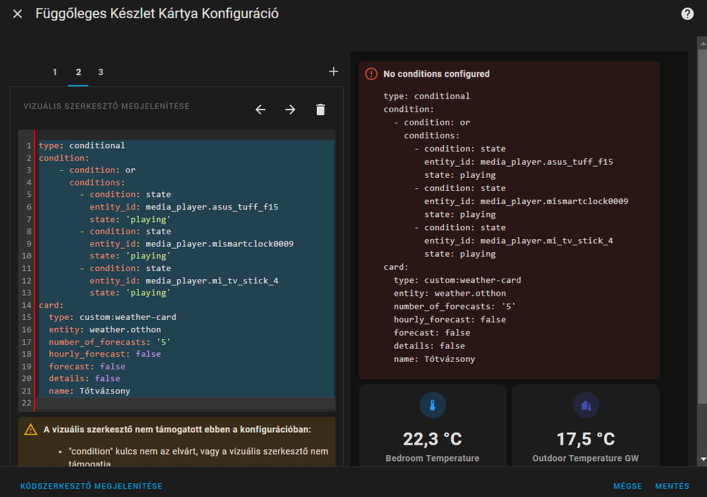 Condition Card Or Frontend Home Assistant Community