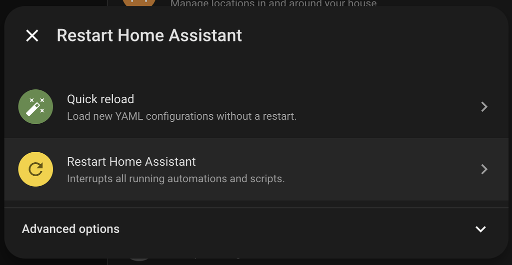 From clicking restart to being offered restart button long time ...
