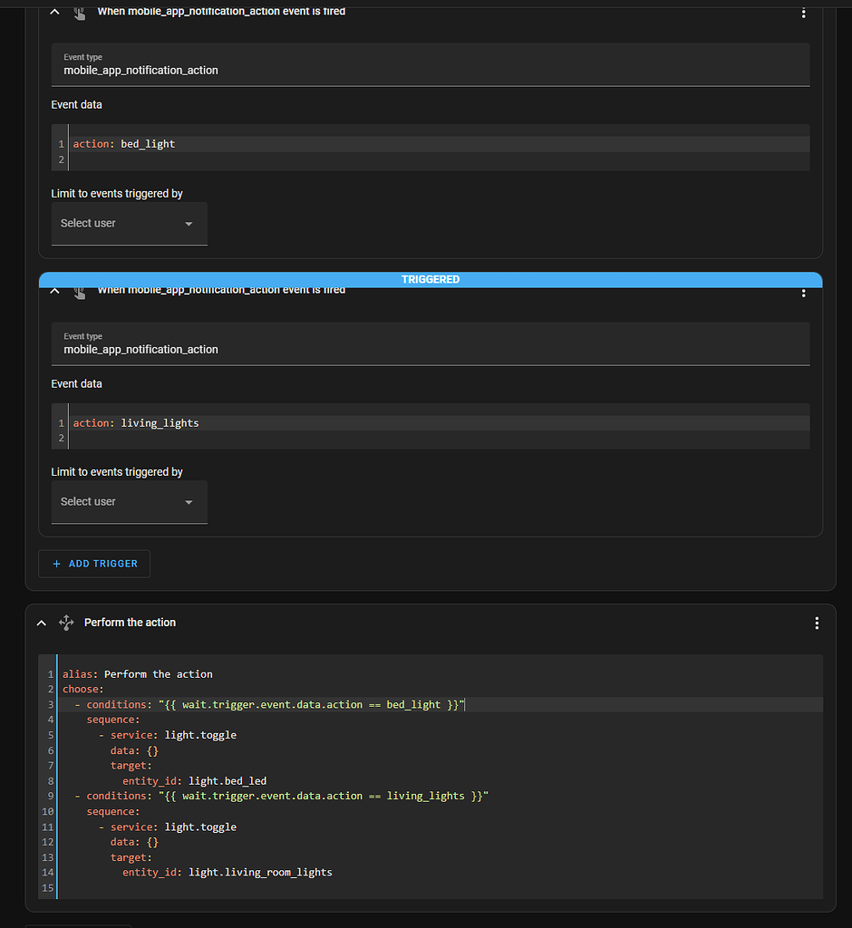 Debugging YAML for event condition - Configuration - Home Assistant Community