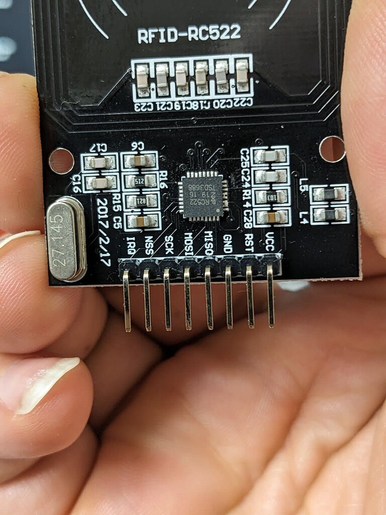 JoyIT RC522 on Feather V2 ESP32 - ESPHome - Home Assistant Community