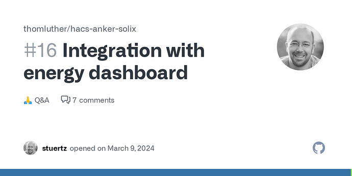 Using Anker Solix Solarbank E1600 in HA - Share your Projects! - Home Assistant Community
