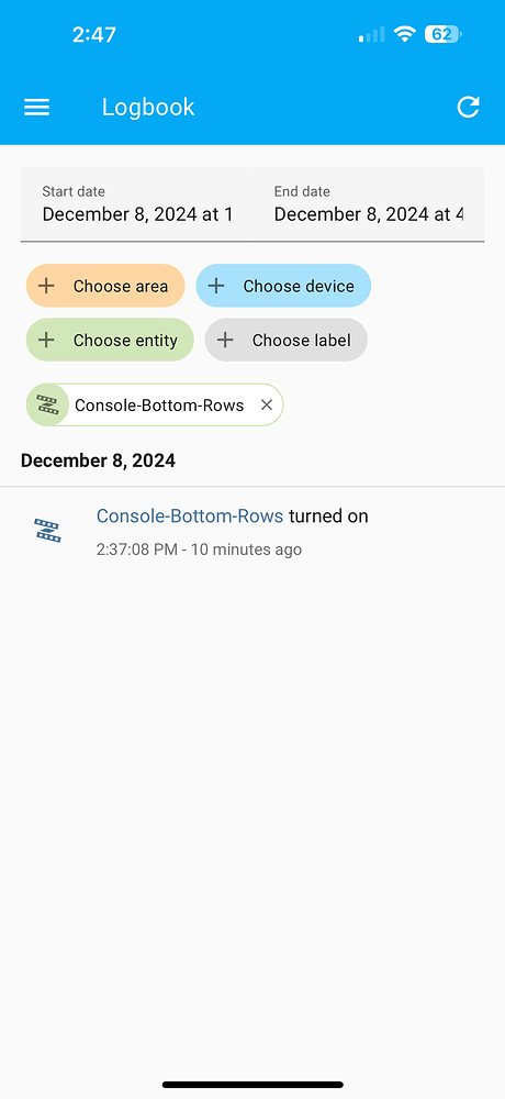 Wth Why Doesnt The Logbook Show What Triggered An Event Month Of What The Heck Home