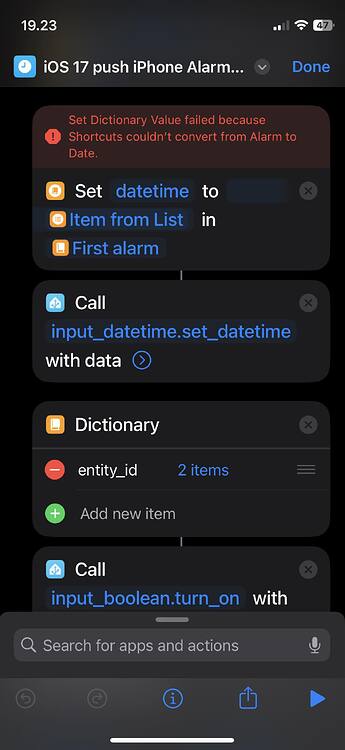 iOS 17.1 push iPhone alarm clock to HA - Community Guides - Home ...
