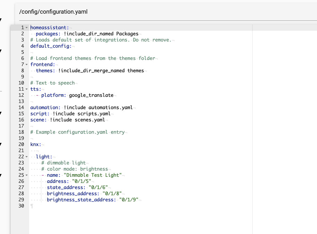 Dali Integration with KNX DALI Gateway - Configuration - Home Assistant Community