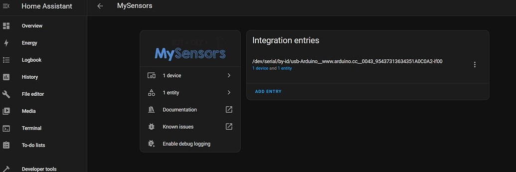 No entity / arduino - Configuration - Home Assistant Community