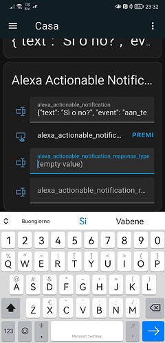 Alexa actionable notification - alexa - Home Assistant Community