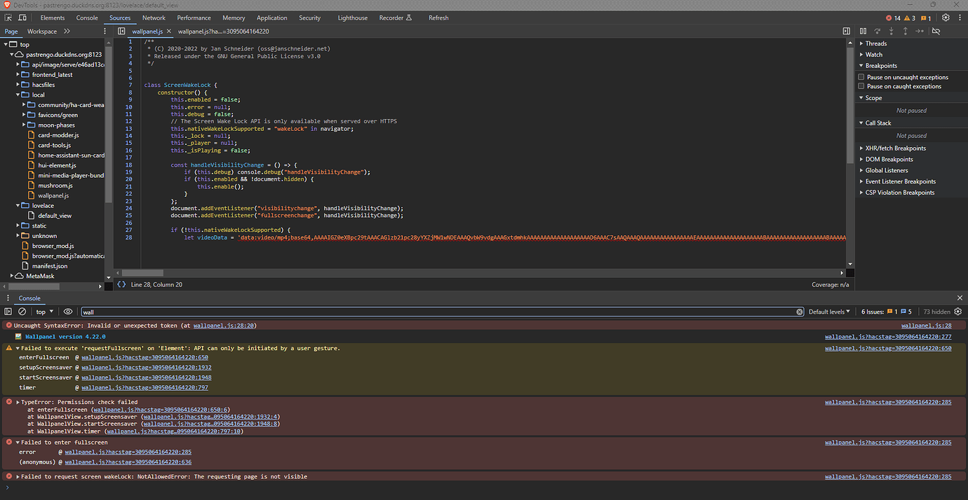 🖼️ WallPanel Addon - Wall panel mode for your Home Assistant Dashboards ...