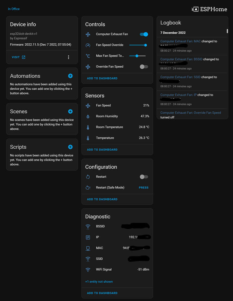 Reporting sensors on a different interval than the local control loop on ESP32 - ESPHome - Home ...