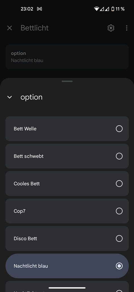 Voice command to choose option of select entity in Google Home - Voice Assistant - Home ...
