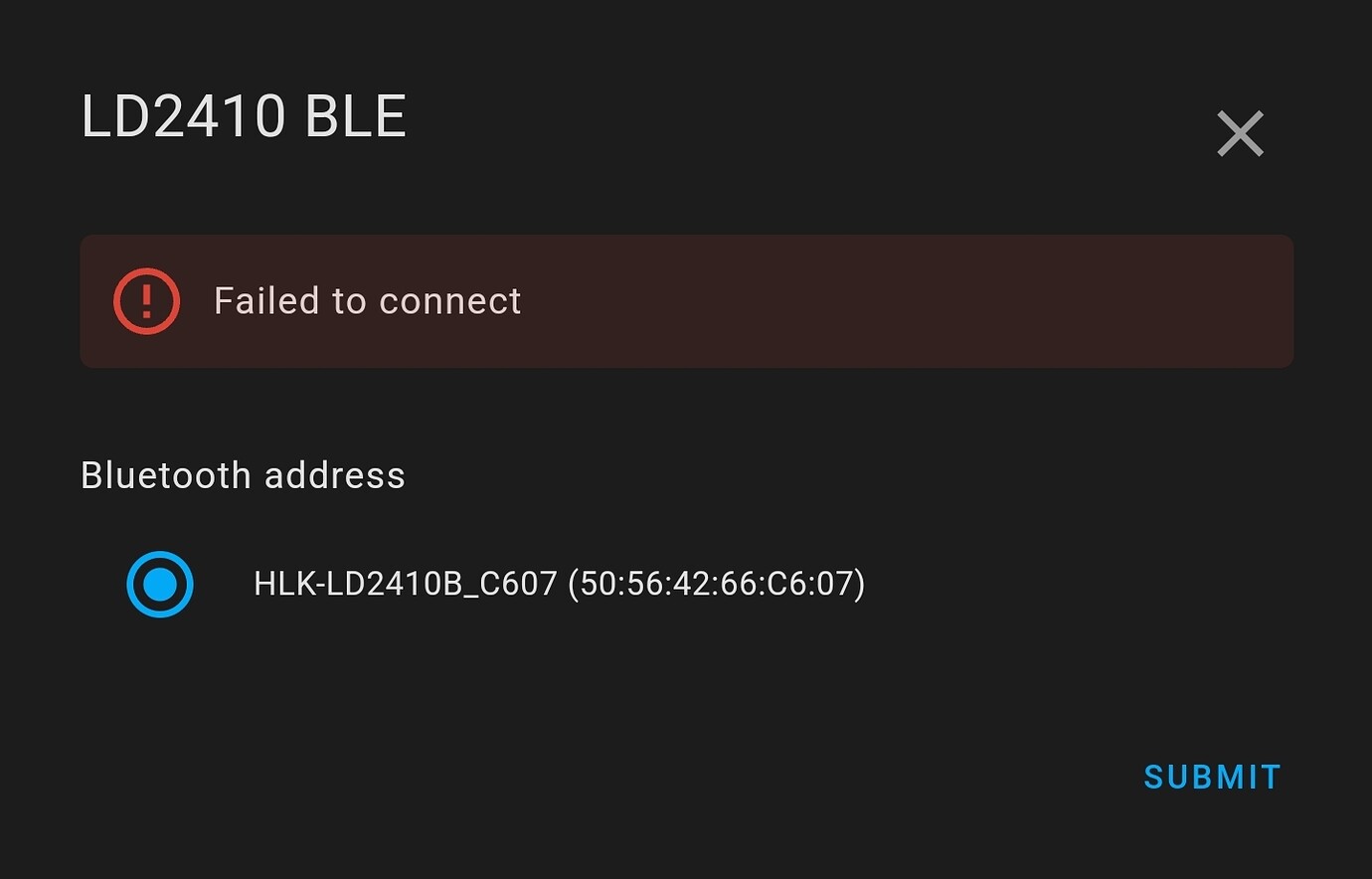 LD2410b not connecting - Hardware - Home Assistant Community
