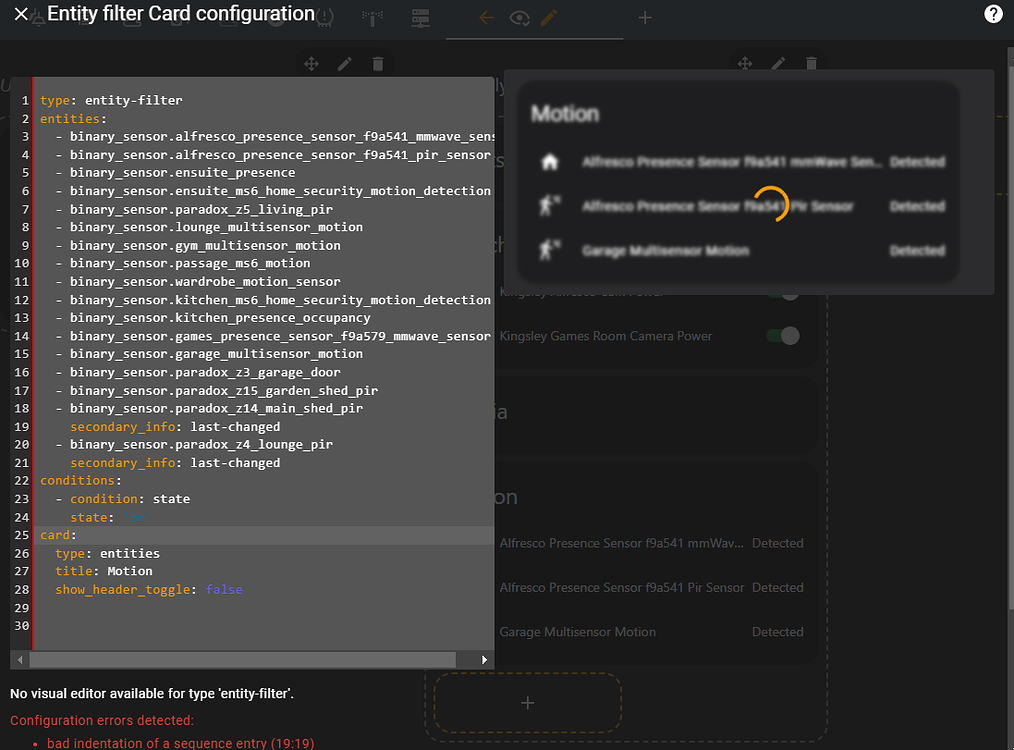 Entity Filter Card perfect except no secondary info - Frontend - Home Assistant Community