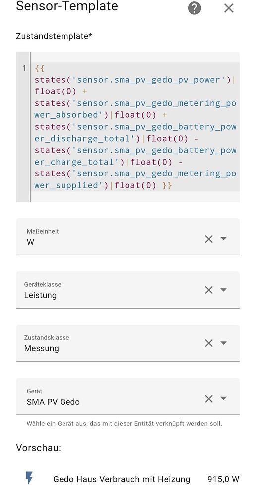 Power sensor template without negativ power - Energy - Home Assistant ...