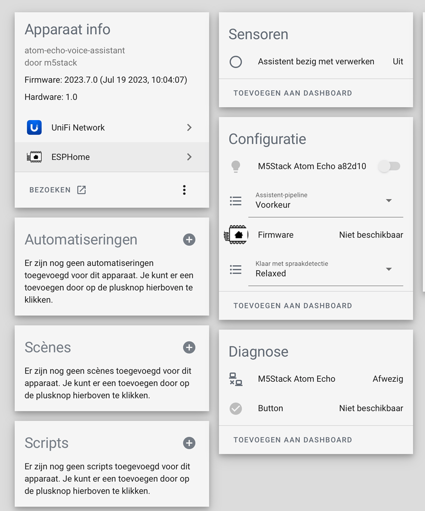 M5 stack echo always in trouble/unavailable after an update - ESPHome ...