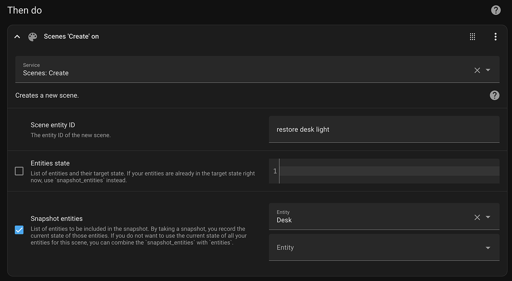 "Scene entity ID": add validation and improve description - Feature Requests - Home Assistant ...