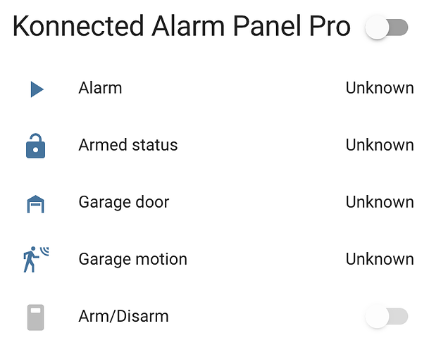 Need help creating Alarm Panel in HA using Konnected board interfacing ... Need help creating Alarm Panel in HA using Konnected board interfacing ...