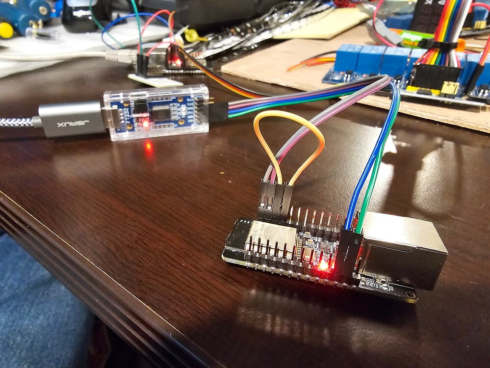WT32-ETH01 With ESPHome Driving "CircuitSetup Expandable 6 Channel ...