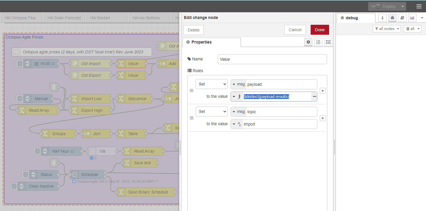 Octopus Agile - display tariff in graphs & tables, best import/export ...