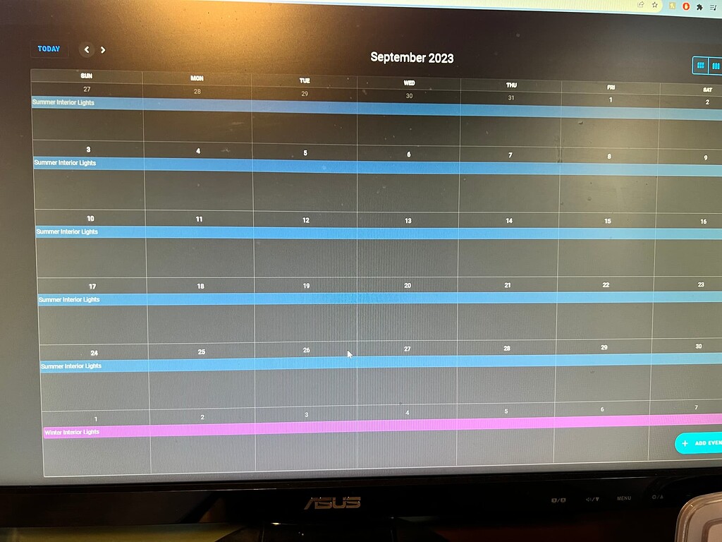 Node Red Light automation using eztimer, calendar trigger and light ...