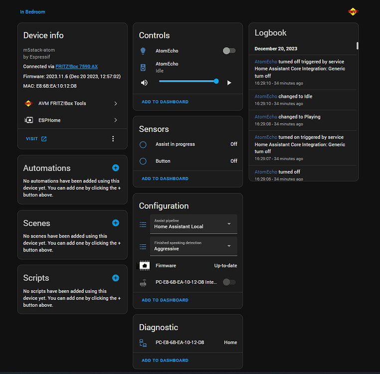 ESP Home Switch in yaml but not in HA - ESPHome - Home Assistant Community